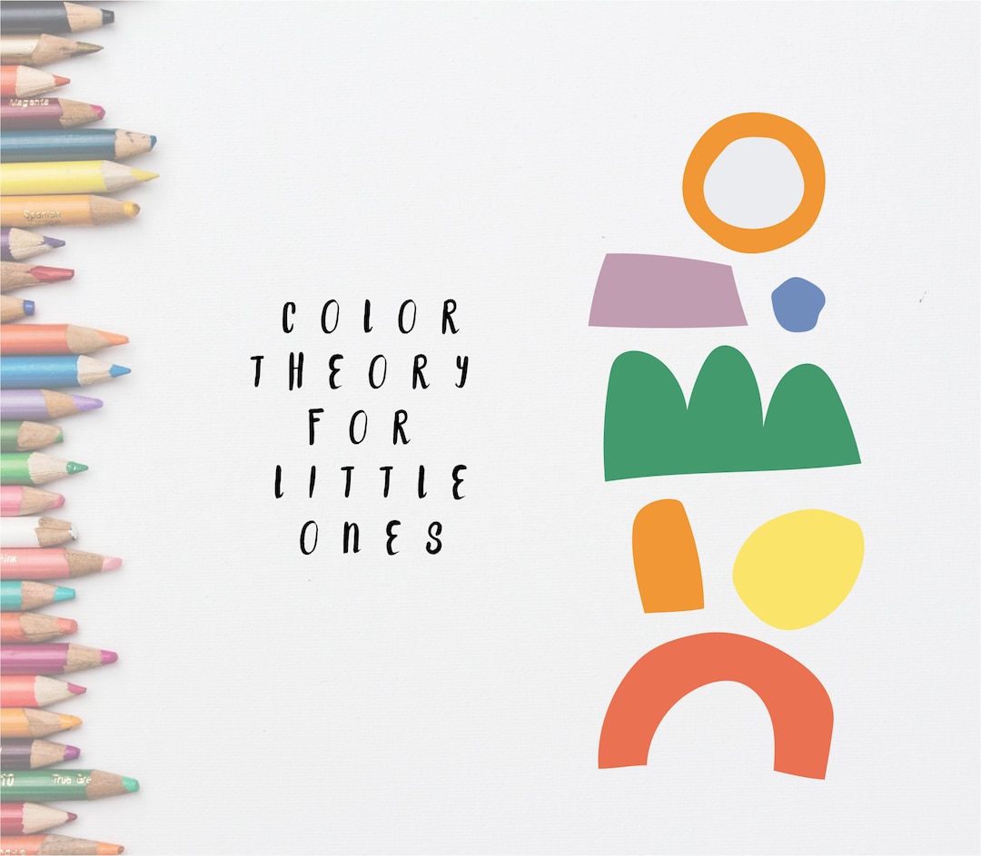 Printable Color Theory Art Lessons | Digital Download | Preschool Early ...