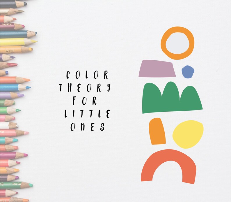Printable Color Theory Art Lessons | Digital Download | Preschool Early ...