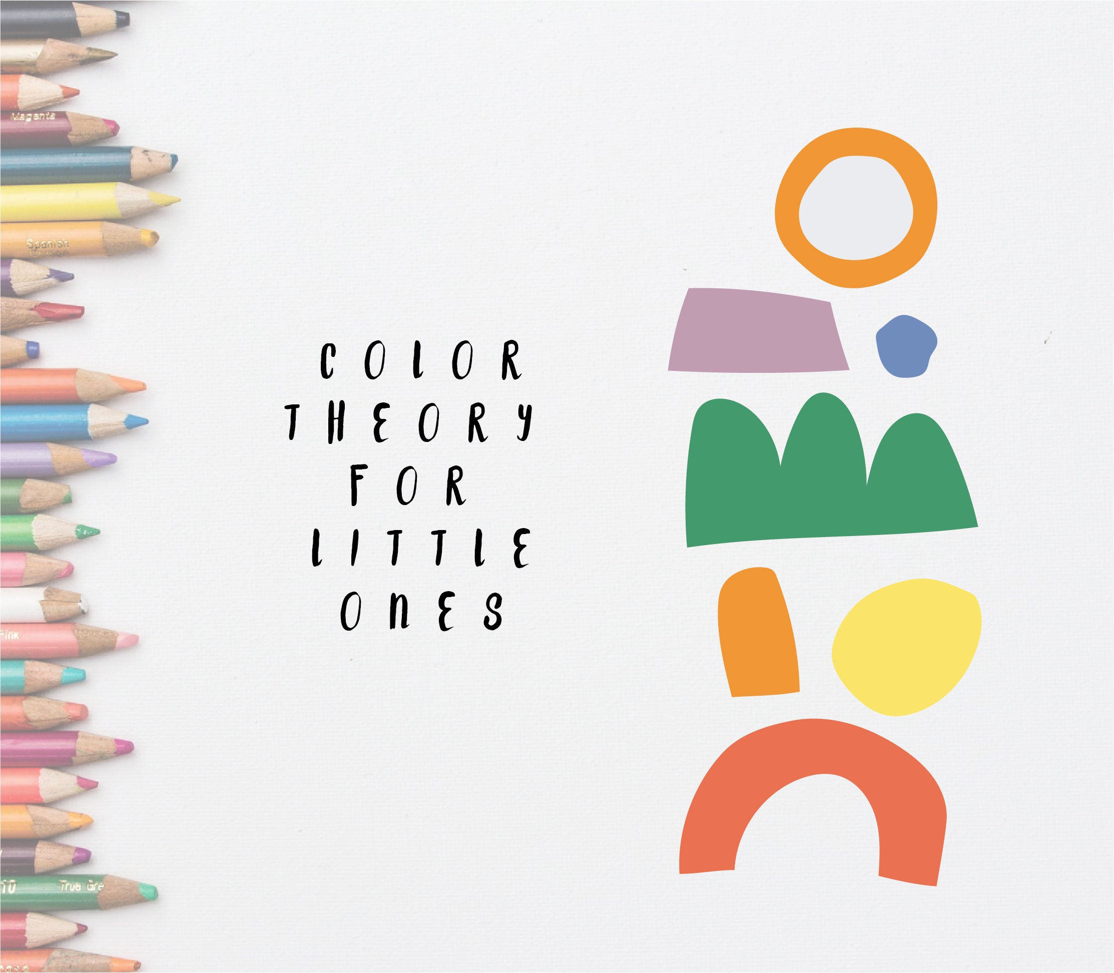 Printable Color Theory Art Lessons | Digital Download | Preschool Early ...