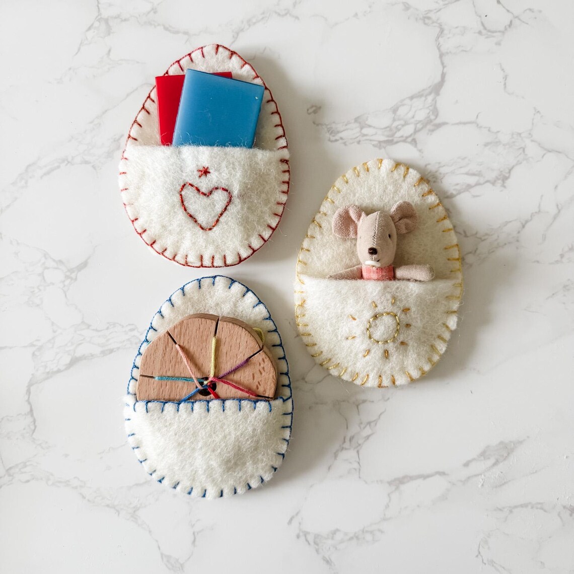 PDF Printable Easter Egg Treasure Pouch | Craft Tutorial | Waldorf ...