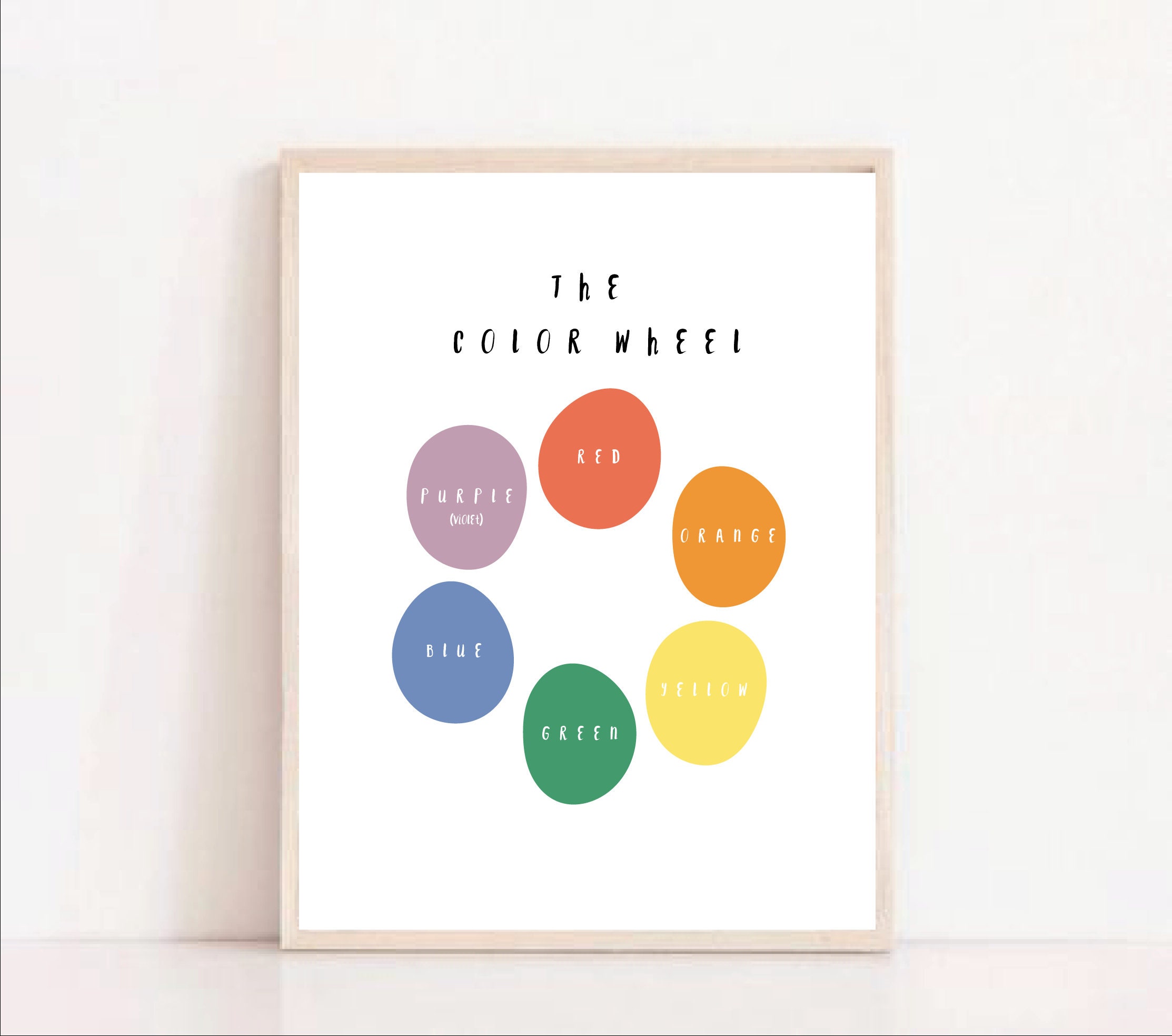 Printable Color Theory Art Lessons | Digital Download | Preschool Early ...