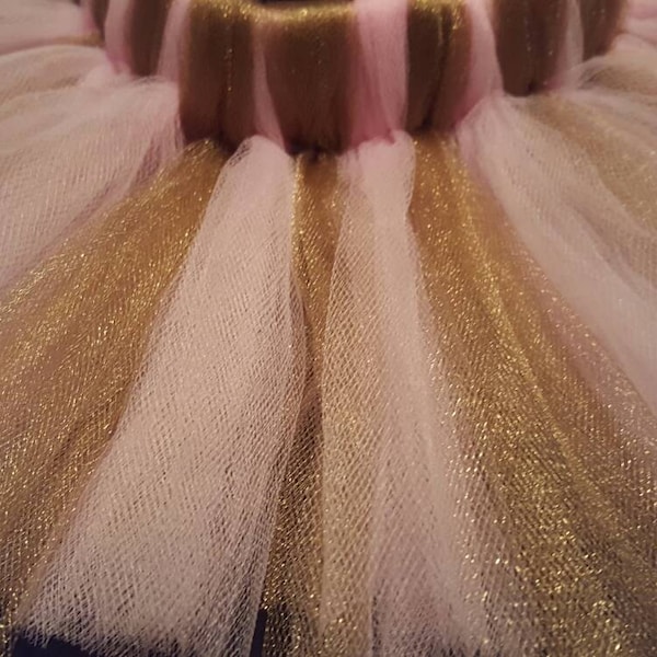 Pink and Gold Tutu - Etsy