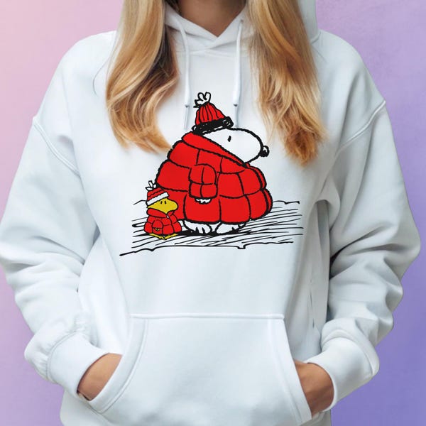Snoopy Hoodie - Etsy