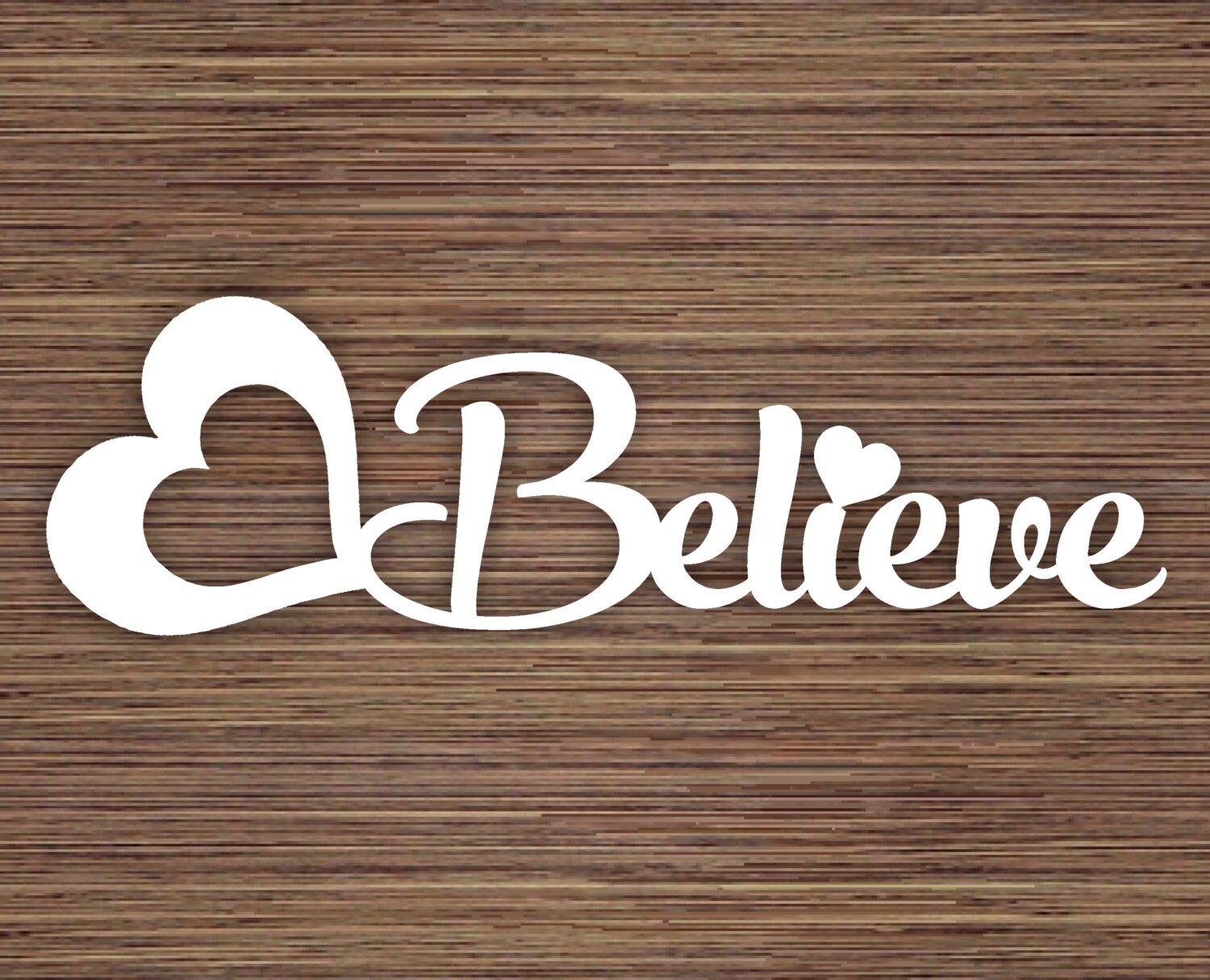 Believe PDF SVG Instant Download Digital Papercut Template - Etsy