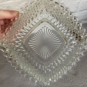 Beautiful Detailed Shallow Glass Dish - Etsy