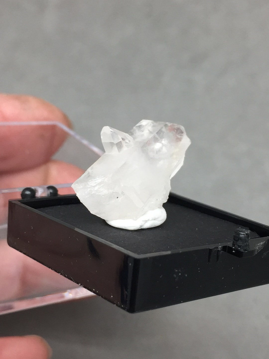 Mt Ida Arkansas Quartz Crystal Thumbnail 1 Twin Faden Right Angle Multi ...