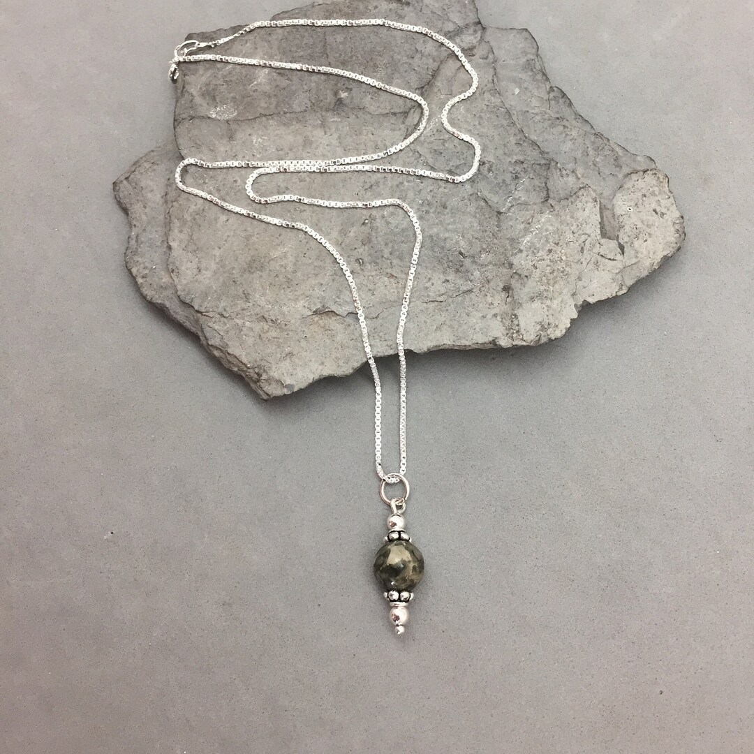 Fossil Dinosaur Poop Coprolite Bead Pendant Sterling Silver 8mm 20 Box ...