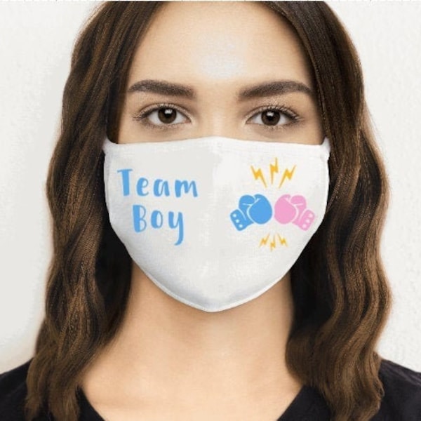 Gender Reveal Mask - Etsy
