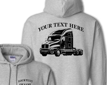 KENWORTH T800 Flat Top Semi Truck Big Rig 18 Wheeler | Etsy