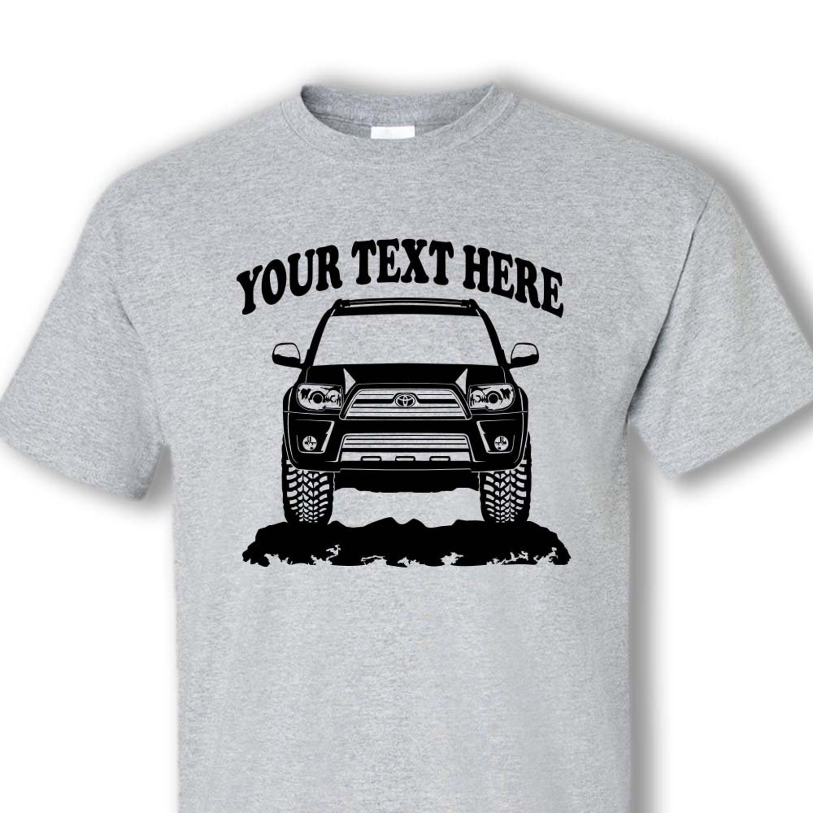 TOYOTA 4RUNNER 2003-2009 SUV Truck Personalized T-shirt! UNISEX 100% ...
