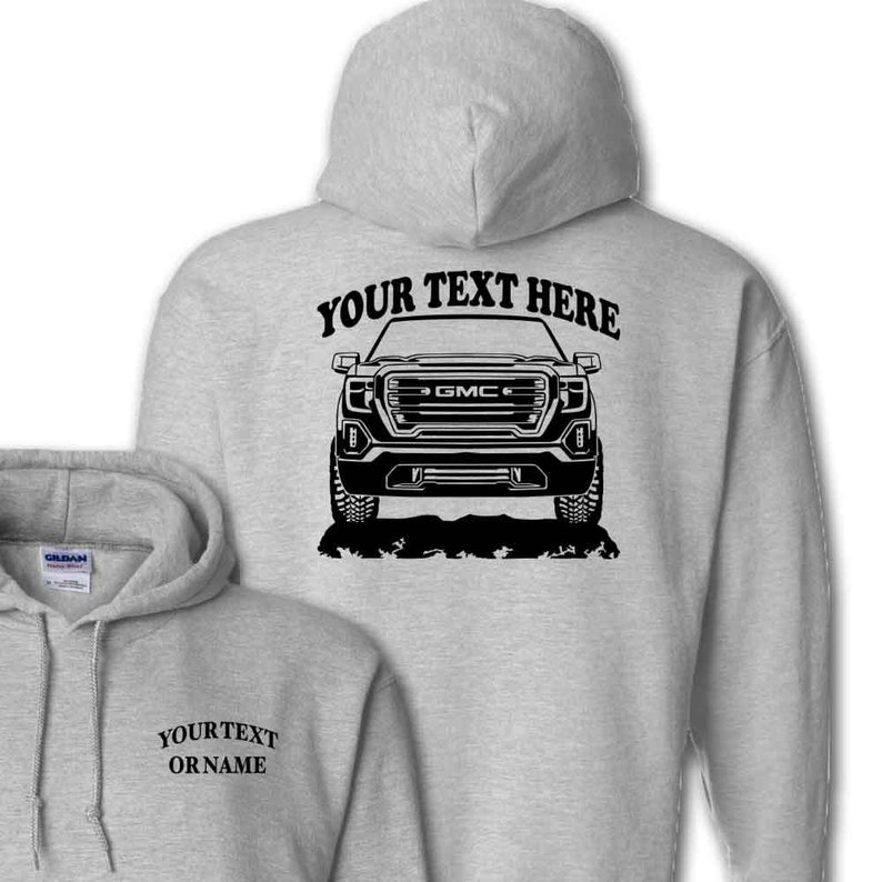 2021 GMC SIERRA Pickup Truck Offroad 4x4 Personalized Pullover - Etsy