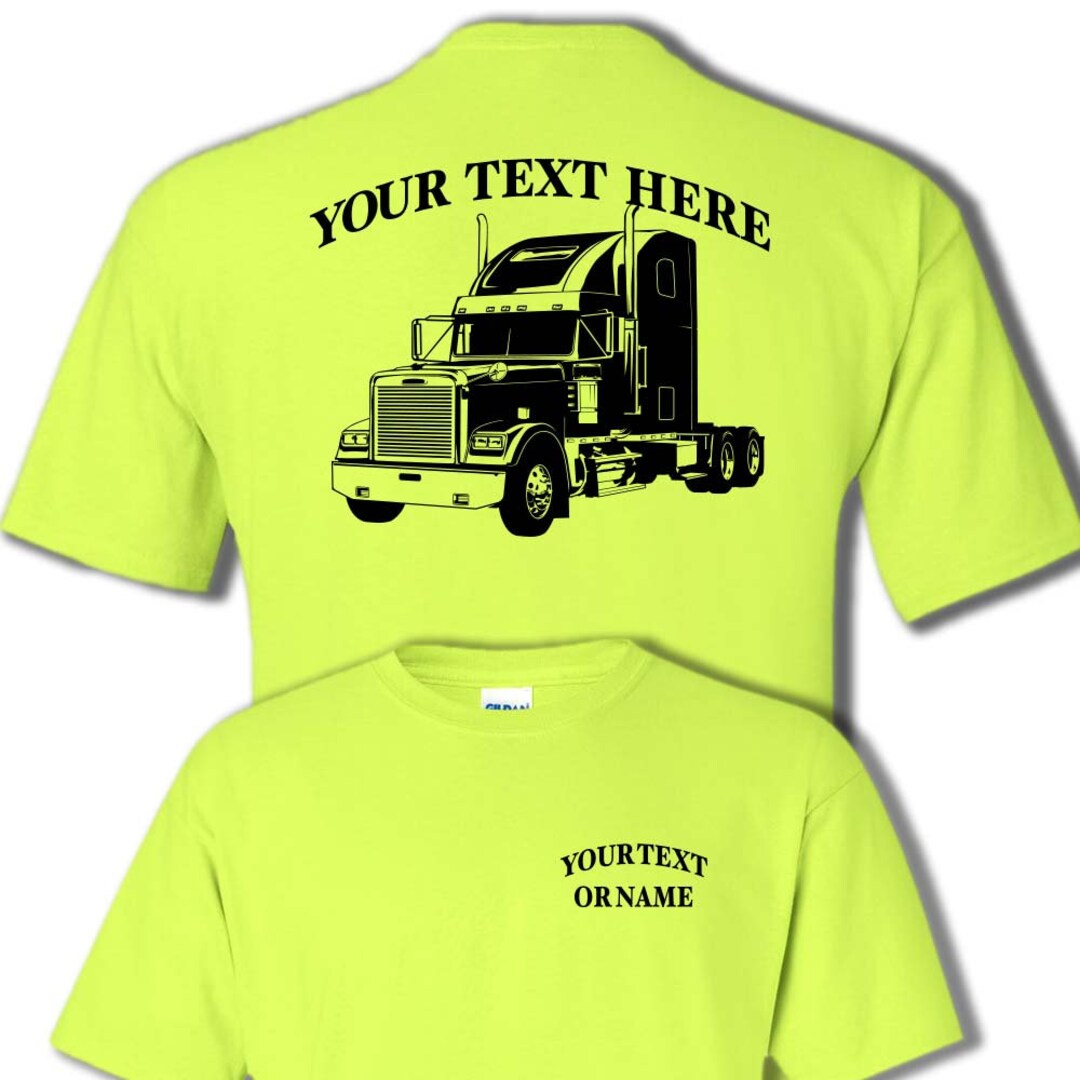 FREIGHTLINER CLASSIC Semi Truck - Big Rig - 18 Wheeler - Personalized ...