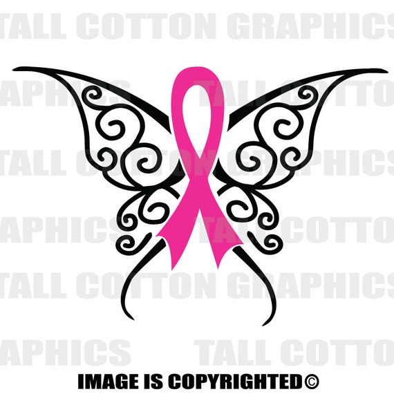 Hot Pink Cancer Ribbon