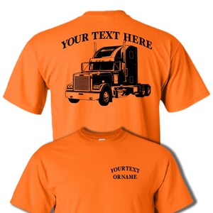 FREIGHTLINER CLASSIC Semi Truck - Big Rig - 18 Wheeler - Personalized ...