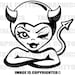 She Devil Cartoon Vinyl Decal #FAN006 - Etsy