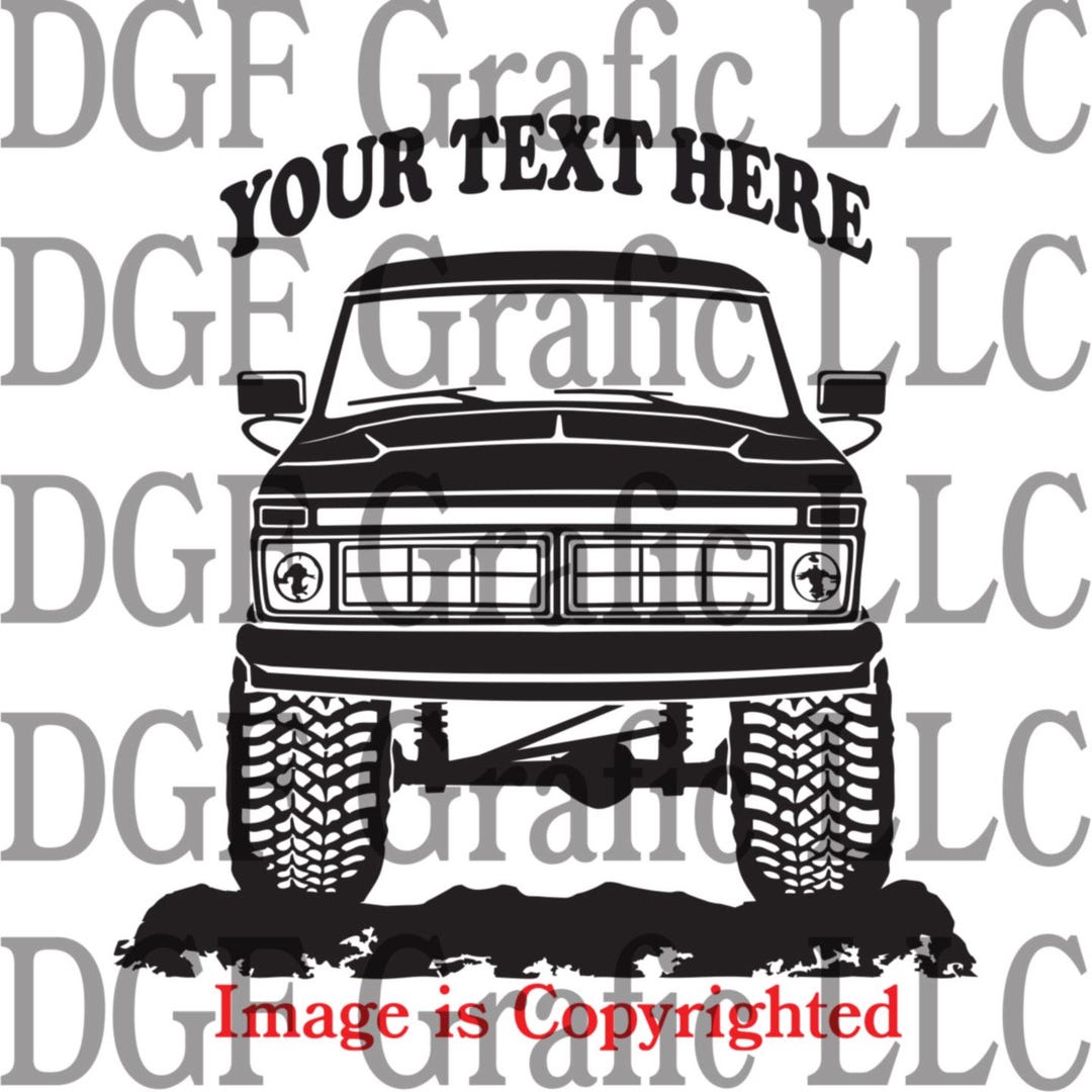 FORD F100 - F150 - F250 Truck 1973 - 1977 4x4 - off Road Personalized ...