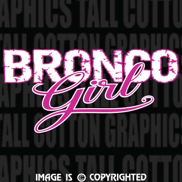 Ford Bronco Girl Decal - Etsy