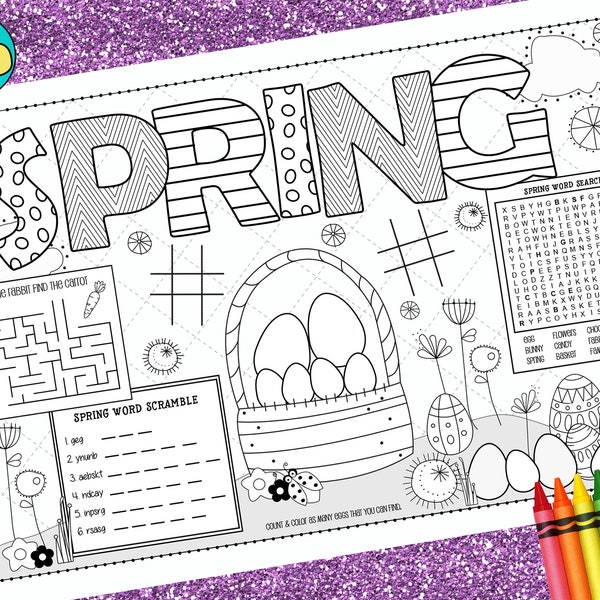 Spring Placemats - Etsy