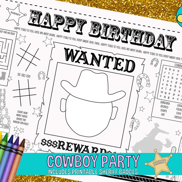Cowboy Party - Etsy