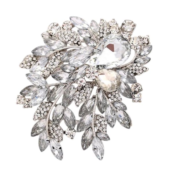Rhinestone Brooches - Etsy