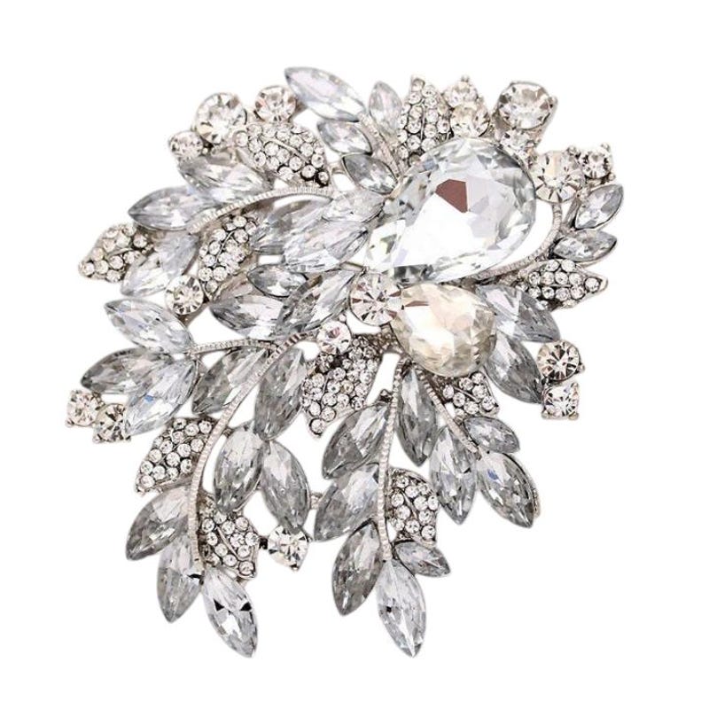 Rhinestone Brooches - Etsy