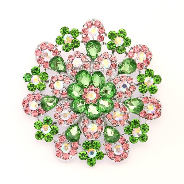 Rhinestone Brooches - Etsy