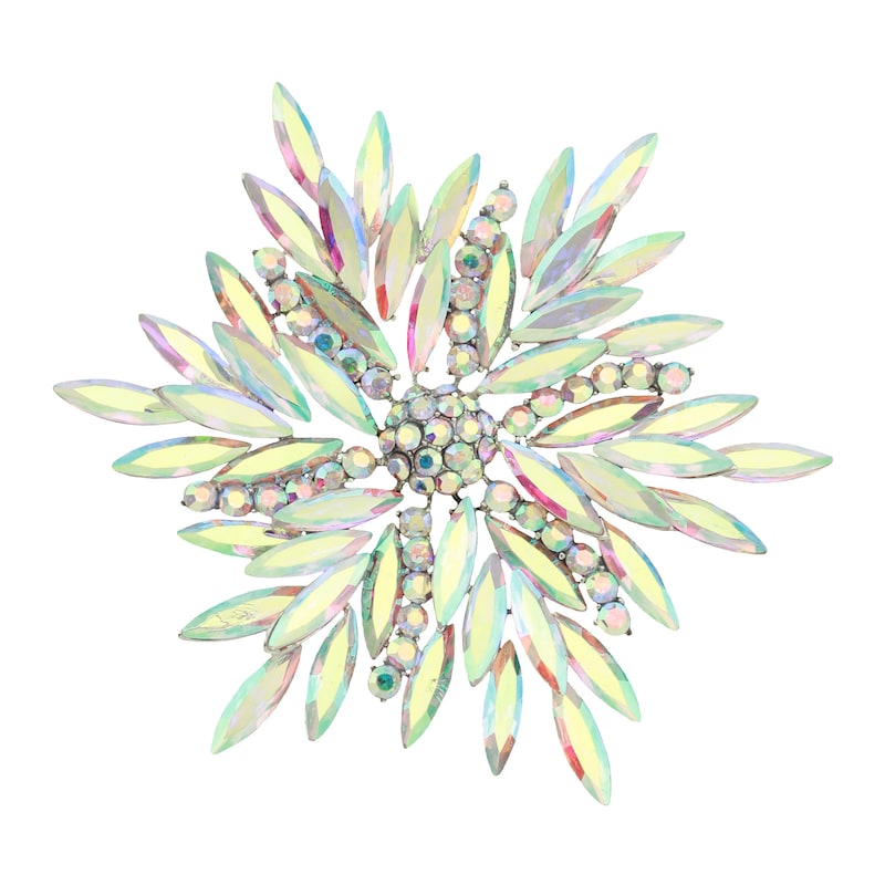 Crystal Brooch Pin - Etsy