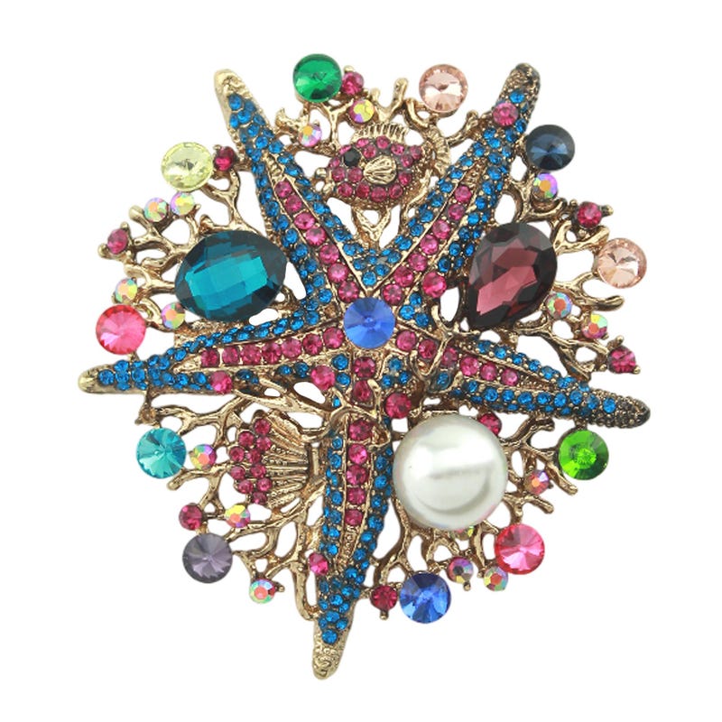 Starfish Brooch - Etsy