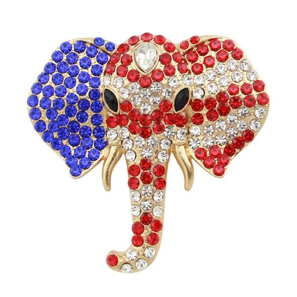 Elephant Lapel Pin - Etsy