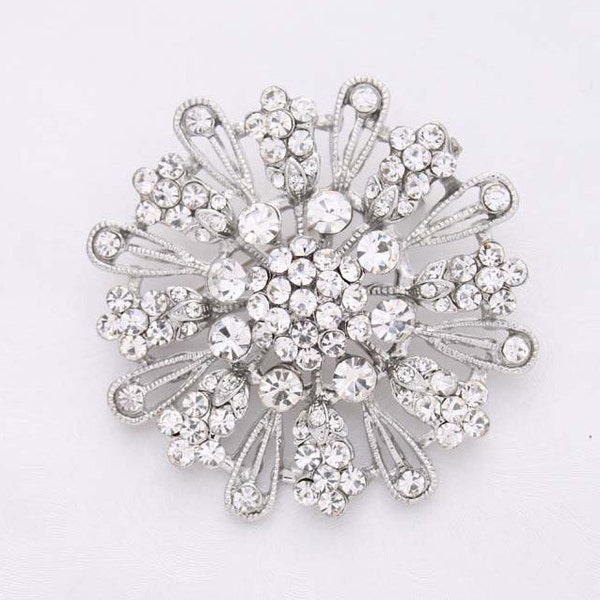 Rhinestone Brooches - Etsy