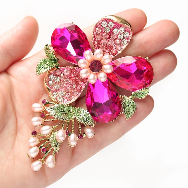 Flower Dress Pin - Etsy