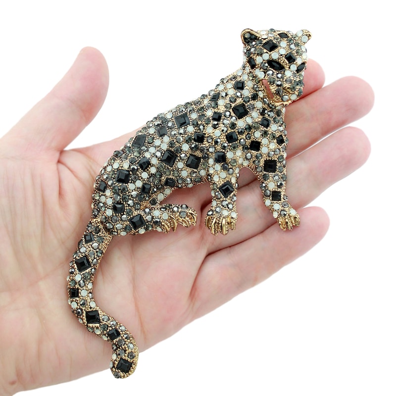 Leopard Brooch Pin - Etsy