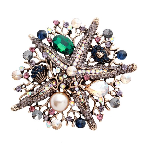 Starfish Brooch - Etsy