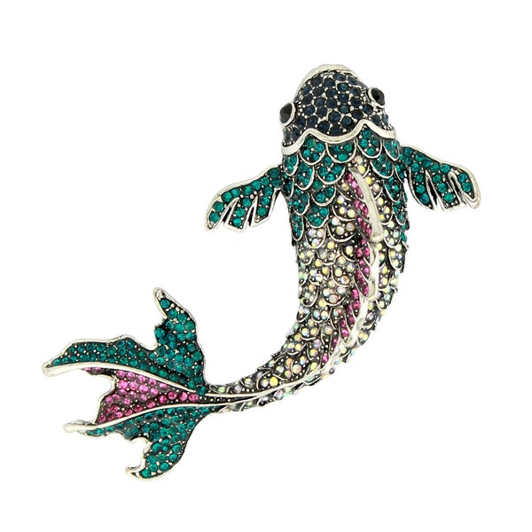 Koi Fish Brooch - Etsy