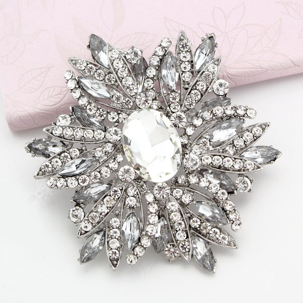 Rhinestone Brooches - Etsy