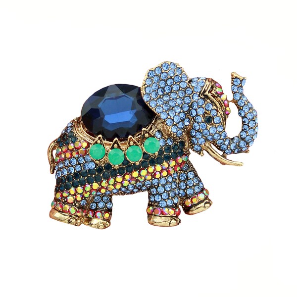 Elephant Brooch - Etsy