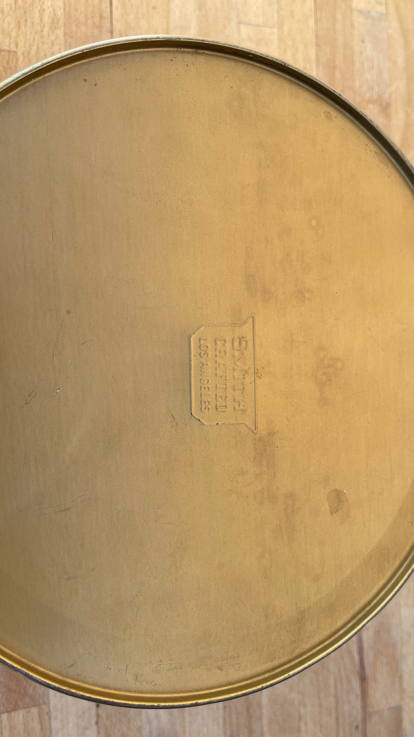 VTG Smith Crafted Made in Los Angeles Embossed Gold Aesthetic Jewelry ...