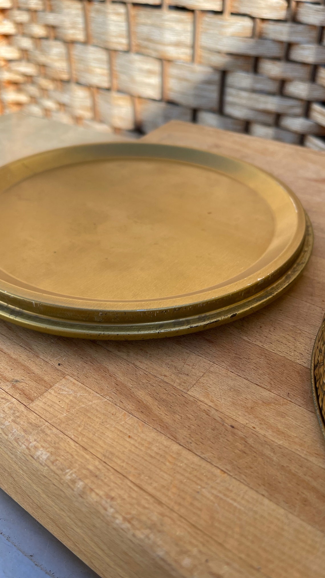 VTG Smith Crafted Made in Los Angeles Embossed Gold Aesthetic Jewelry ...