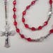 Mens BLACK Onyx 24 Rosary Papal Cross Ferula Catholic Necklace BLACK ...