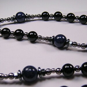 Mens BLACK Onyx 24 Rosary Papal Cross Ferula Catholic - Etsy