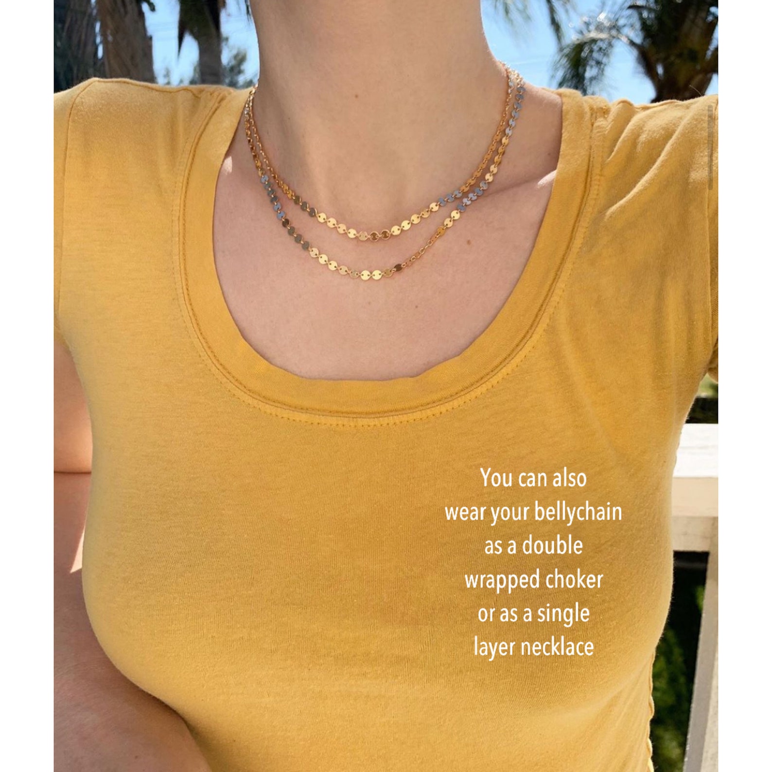 14kt Gold Coin Sequin Belly Chain Sterling Silver Belly Chain Etsy
