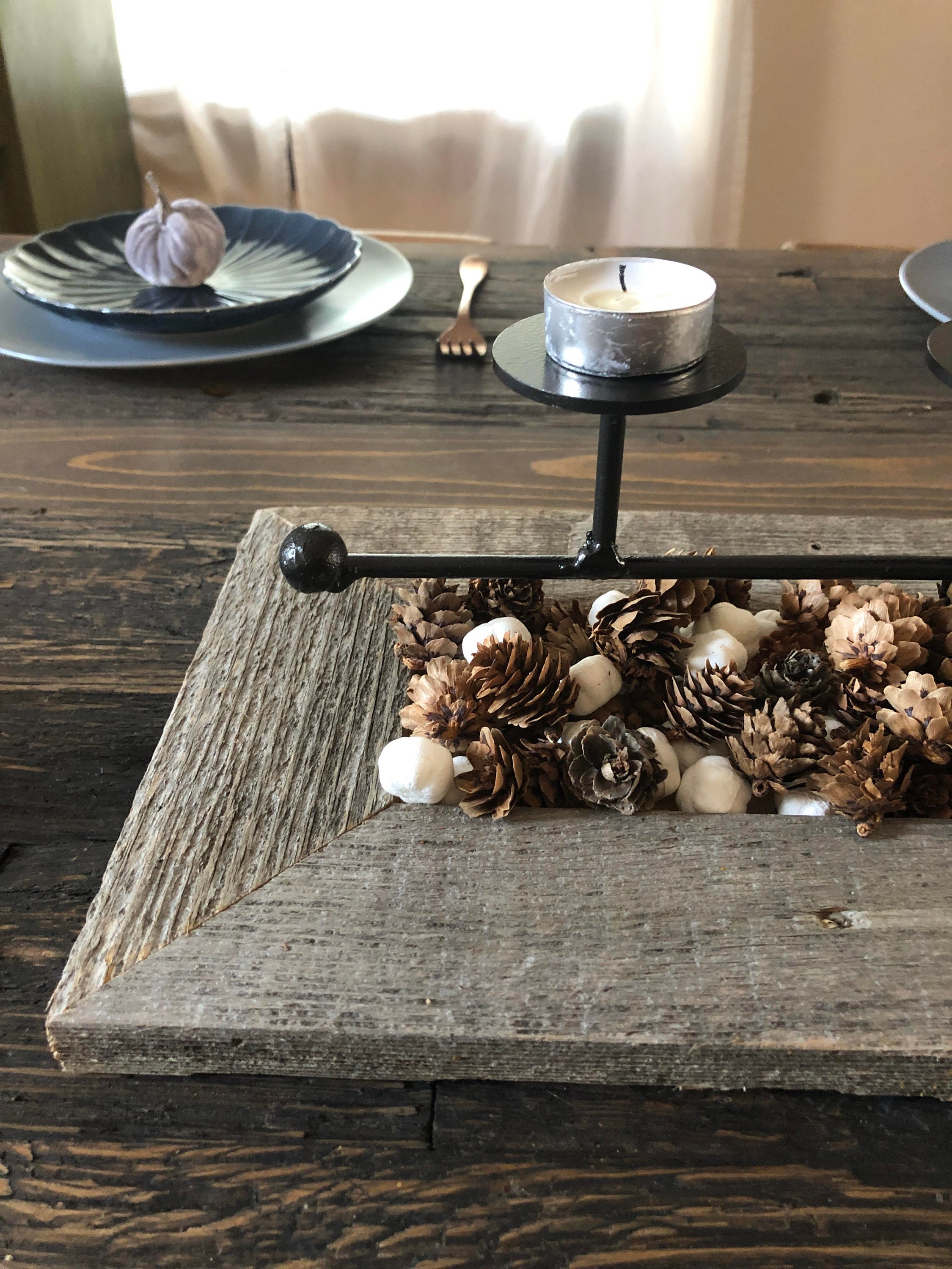 Tea Light Centerpiece Tray - Etsy