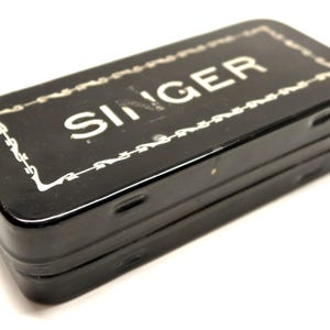 Vintage 1950s Singer Sewing Machine Attachment Set in Metal Box – 21 ...