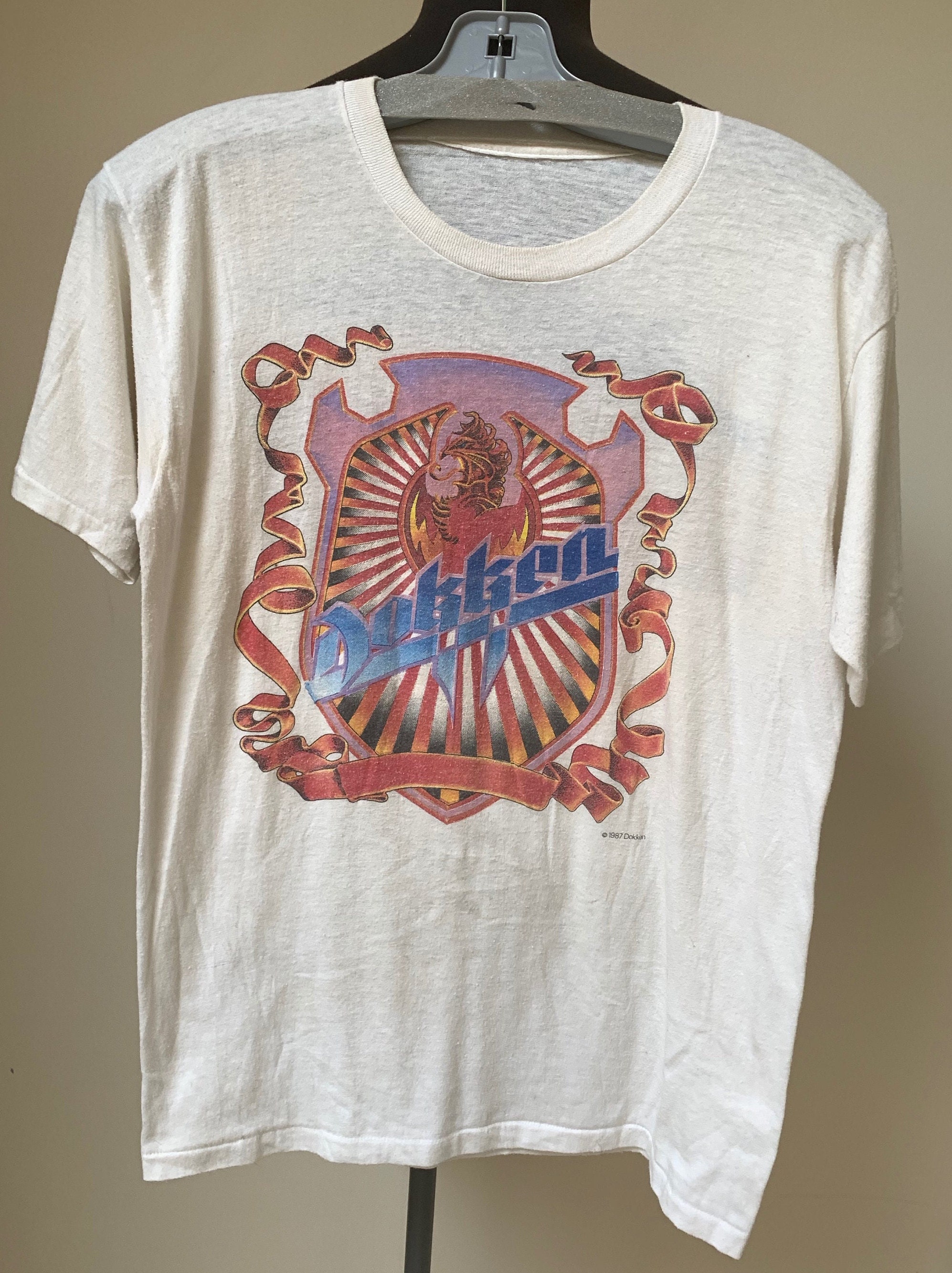 Vintage DOKKEN 1987 Concert Tour T-Shirt