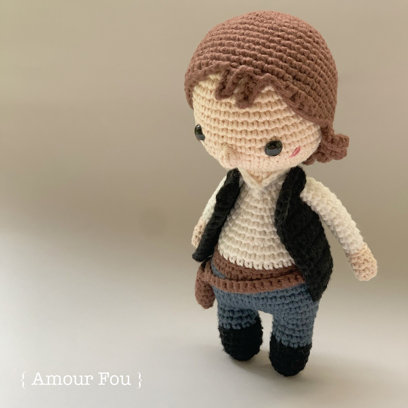 Han Solo star Wars Tribute Crochet Pattern by amour Fou | Etsy
