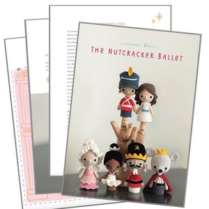 The Nutcracker Ballet Finger Puppets Crochet Pattern by - Etsy Canada