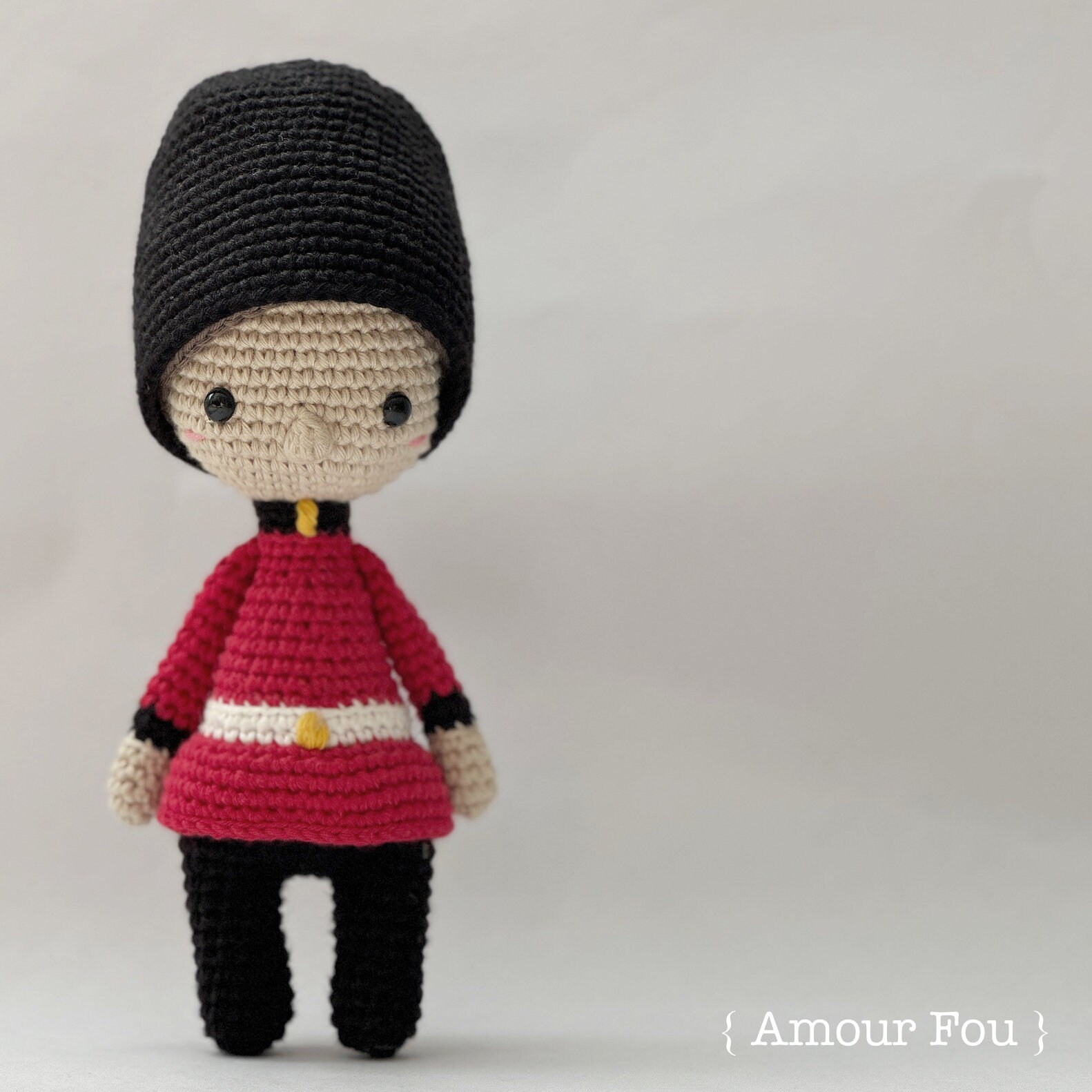 Jack the Royal Guard Crochet Pattern by amour Fou - Etsy UK