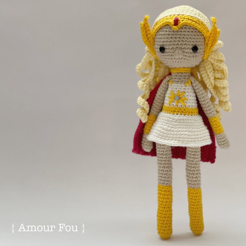 She-ra Tribute Crochet Pattern by amour Fou - Etsy