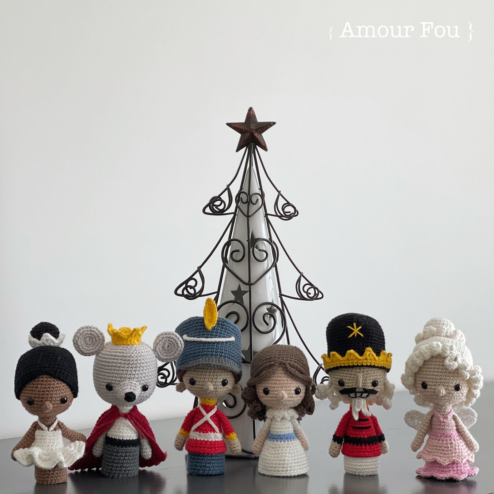 The Nutcracker Ballet Finger Puppets Crochet Pattern by | Etsy Canada