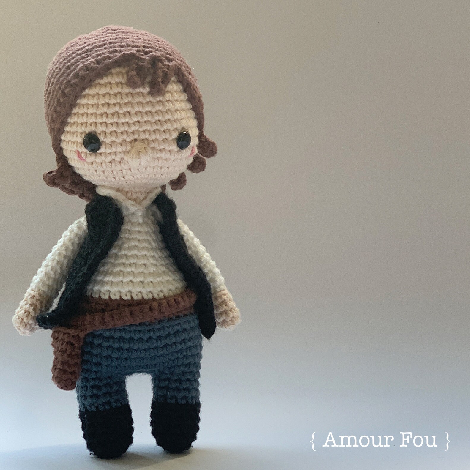 Han Solo star Wars Tribute Crochet Pattern by amour Fou | Etsy